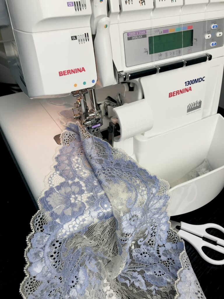 How to Sew Rolled Hem on The Overlocker/Serger