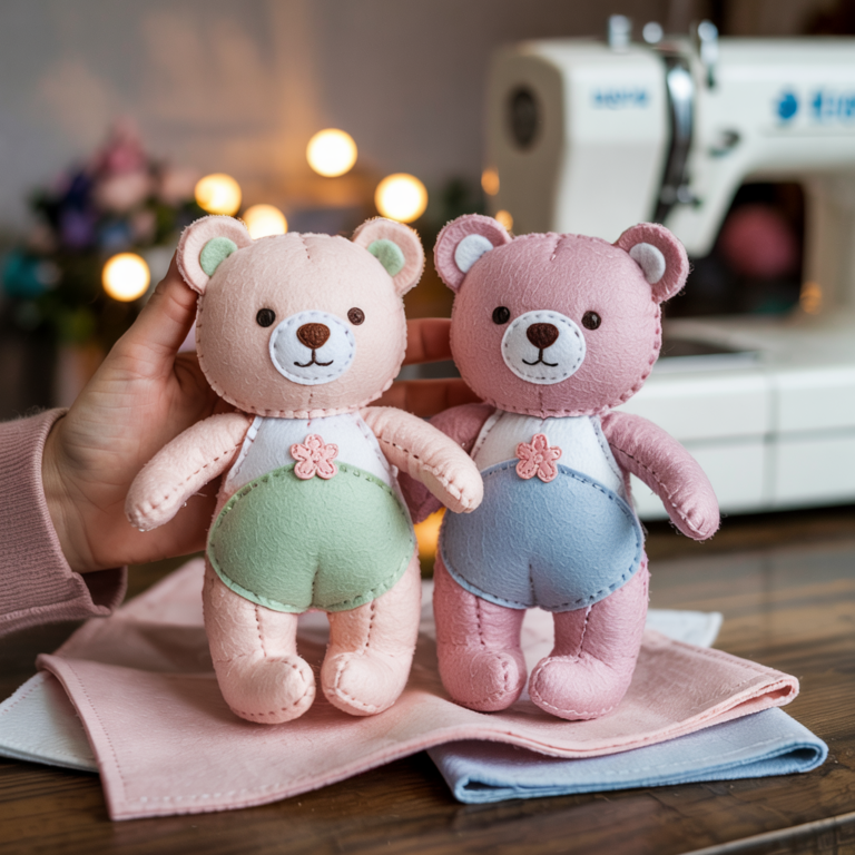 23 Felt Crafts You’ll Want to Make Right Now - blogbusinkamania.com